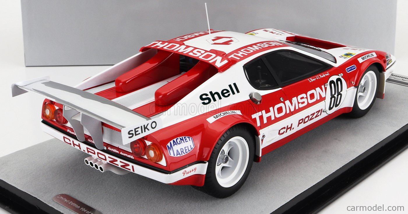 TECNOMODEL TM18-248A Scale 1/18 | FERRARI 512BB 4.9L TEAM POZZI THOMSON ...