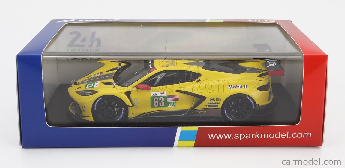 SPARK-MODEL S8643 Масштаб 1/43 | CHEVROLET CORVETTE C8.R 5.5L V8 TEAM ...
