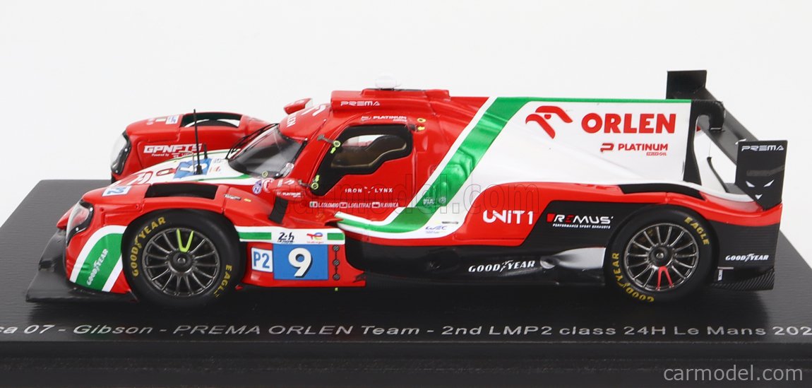 SPARK-MODEL S8618 Scale 1/43 | ORECA GIBSON 07 GK428 4.2L V8 TEAM PREMA ...