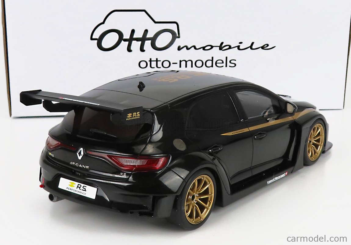 OTTO-MOBILE OT936 Scale 1/18 | RENAULT MEGANE MKIV RS TC4 2017 BLACK