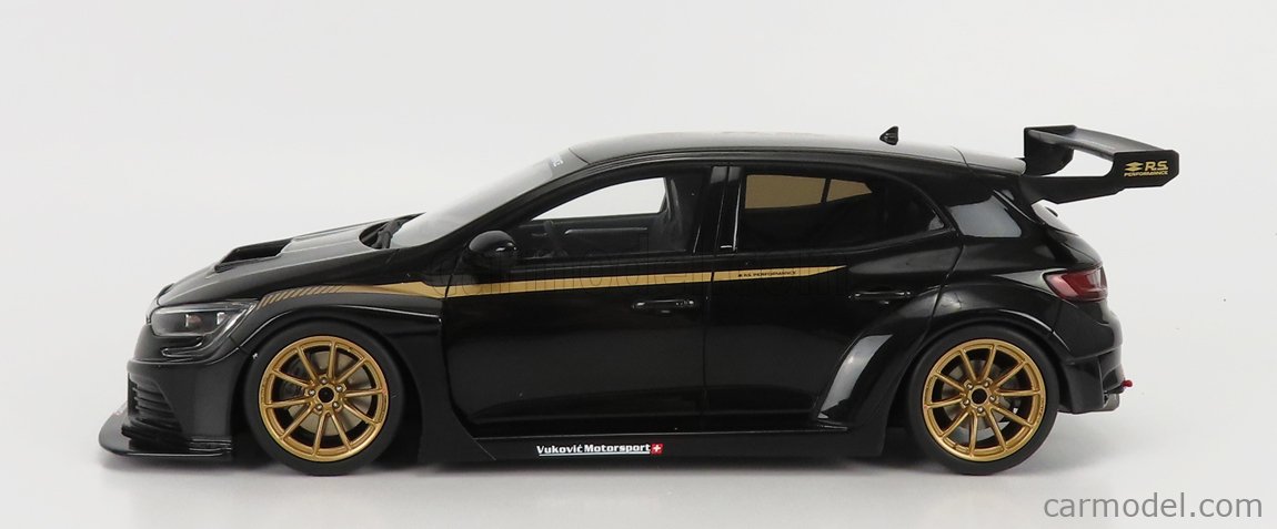 OTTO-MOBILE OT936 Scale 1/18 | RENAULT MEGANE MKIV RS TC4 2017 BLACK