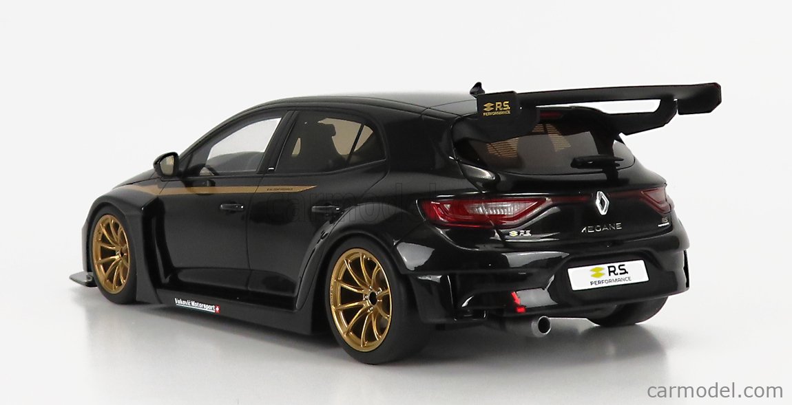OTTO-MOBILE OT936 Scale 1/18 | RENAULT MEGANE MKIV RS TC4 2017 BLACK