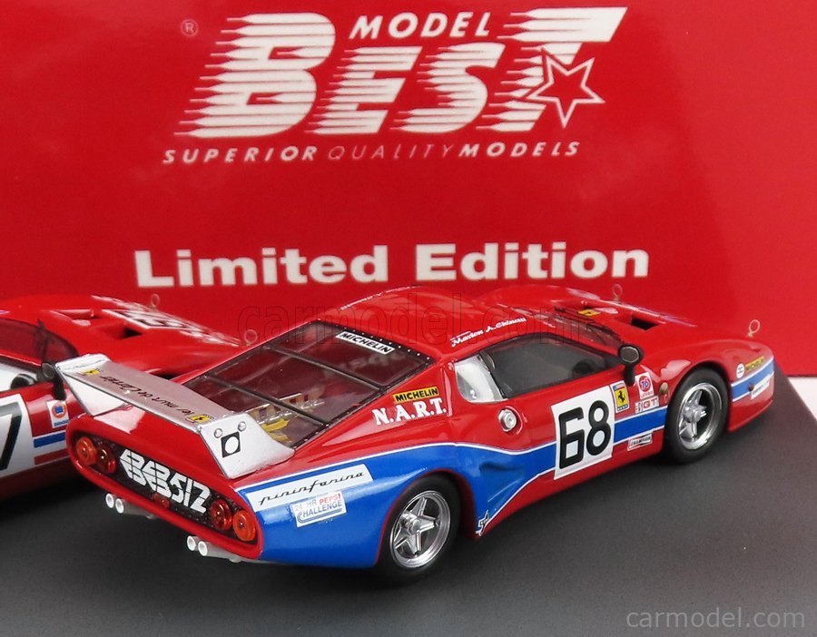 BEST-MODEL 9826/D Scale 1/43 | FERRARI SET 2X 512BB LM TEAM JMS POZZI ...