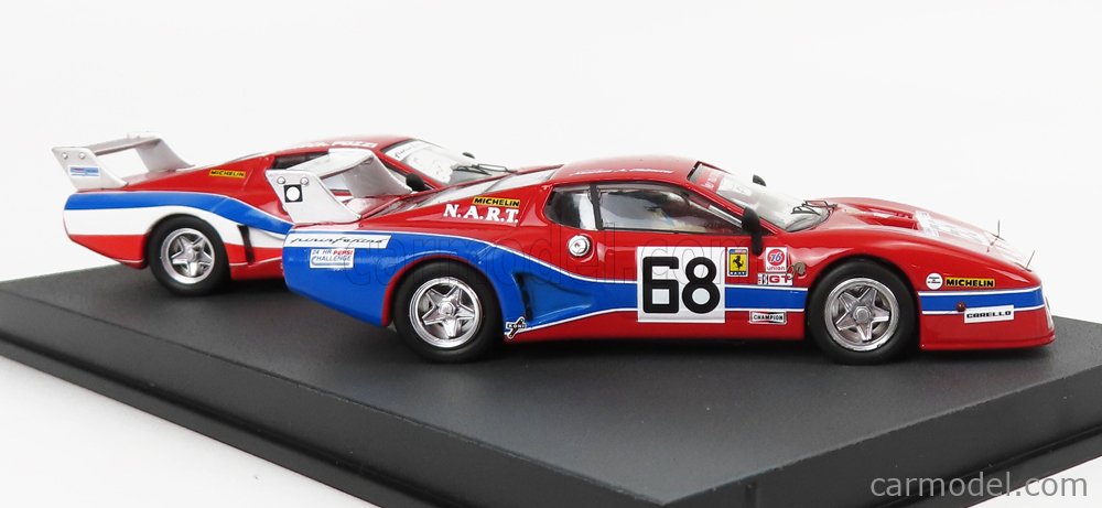 BEST-MODEL 9826/D Scale 1/43 | FERRARI SET 2X 512BB LM TEAM JMS POZZI ...