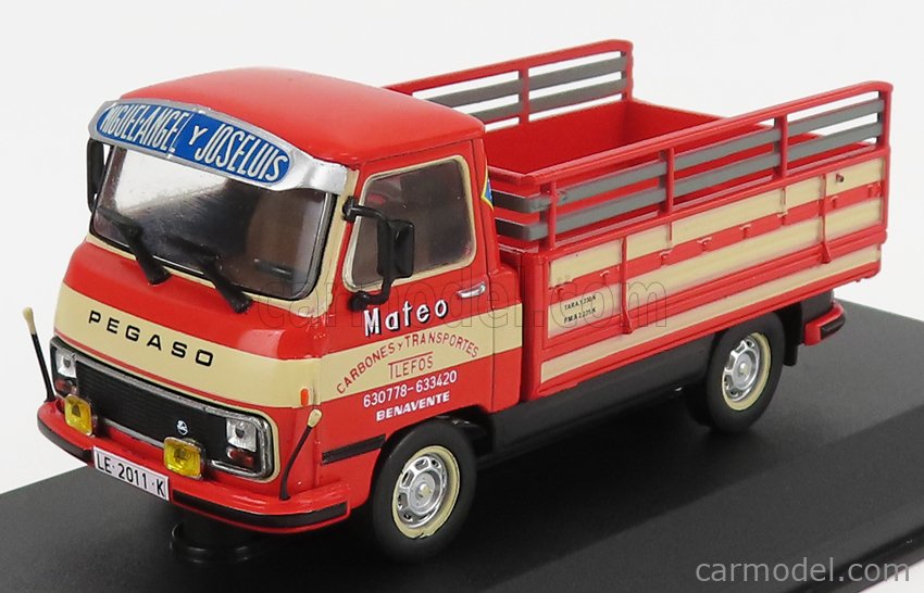 EDICOLA VEDEREPESP044 Scale 1/43 | SAVA J4 PICK-UP CARBONES MATEO 1984 ...