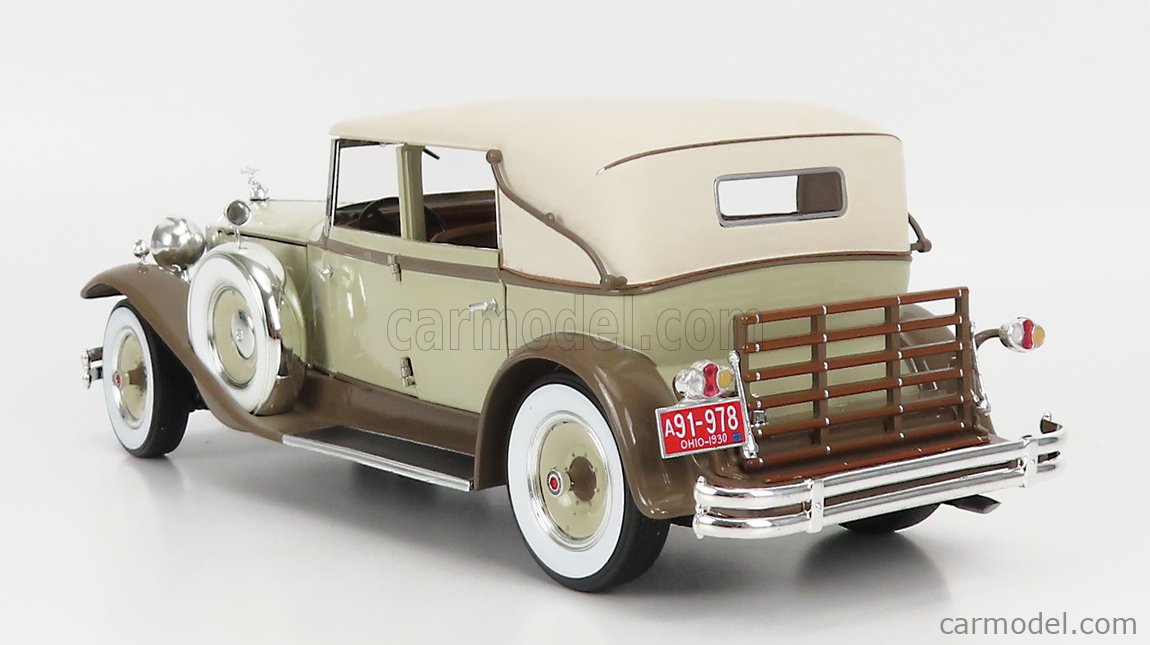SIGNATURE 18103 Масштаб 1/18 | PACKARD BREWSTER 1930 BROWN WHITE