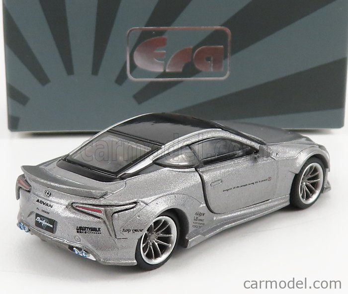 ERA-MODELS LS21LC2701 Scale 1/64 | LEXUS LC500 LB WORKS 2020 GREY MET