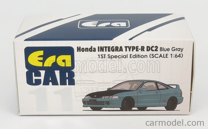 ERA-MODELS 20DC2RF11 Scale 1/64 | HONDA INTEGRA TYPE R DC2 1995 GREY CARBON