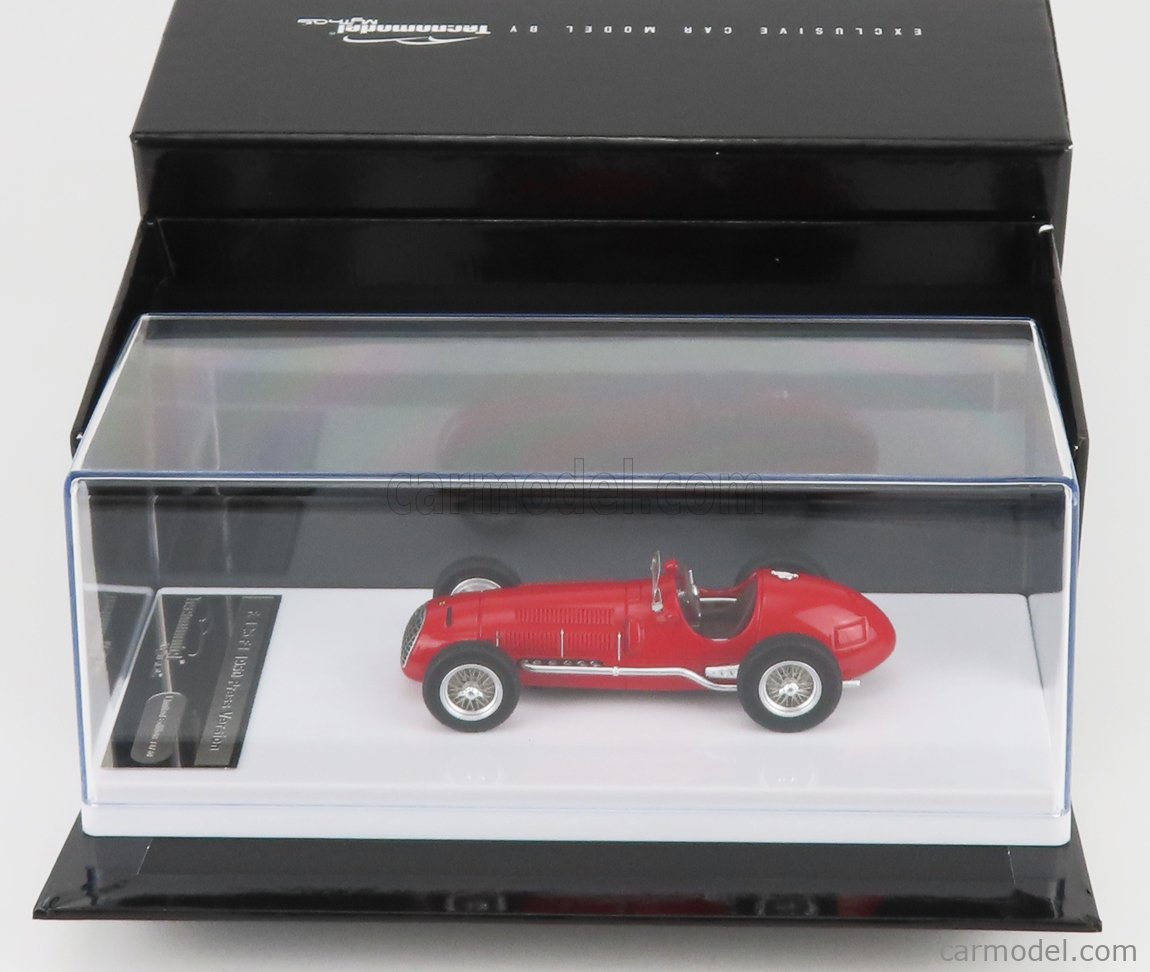 TECNOMODEL TM43-21A Scala 1/43 | FERRARI F1 125 N 0 PRESS VERSION 1950 RED