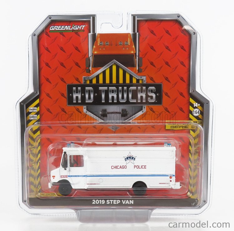 GREENLIGHT 33230C Echelle 1/64 | TRUCK STEP VAN POLICE CHICAGO POLICE ...