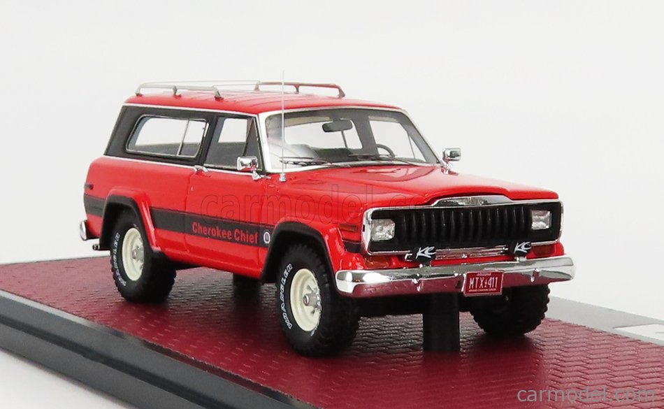 MATRIX SCALE MODELS MX21004-011 Scale 1/43 | JEEP CHEROKEE CHIEF SJ 4X4 ...