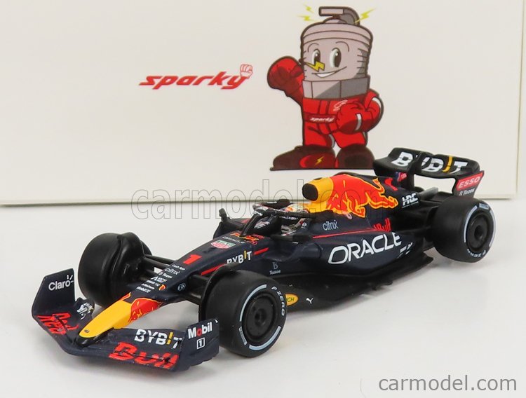 SPARK-MODEL Y254 Scale 1/64 | RED BULL F1 RB18 TEAM ORACLE RED BULL RACING N 1 SEASON WORLD ...