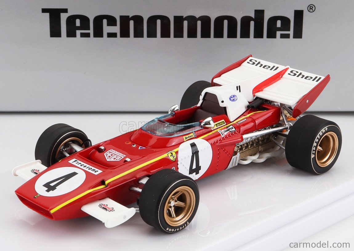 TECNOMODEL TM43-14B Масштаб 1/43 | FERRARI F1 312B2 N 4 MONACO GP 1971 ...