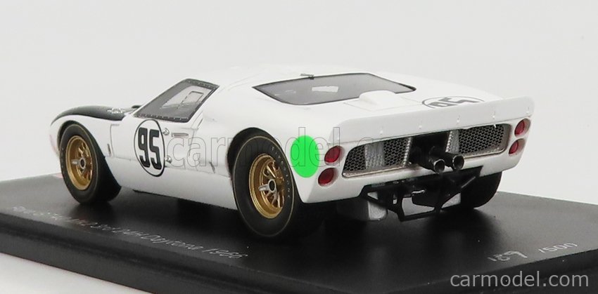 SPARK-MODEL US256 Scale 1/43 | FORD USA GT40 4.7L V8 MKII N 95 3rd 24h DAYTONA 1966 W.HANSGEN ...