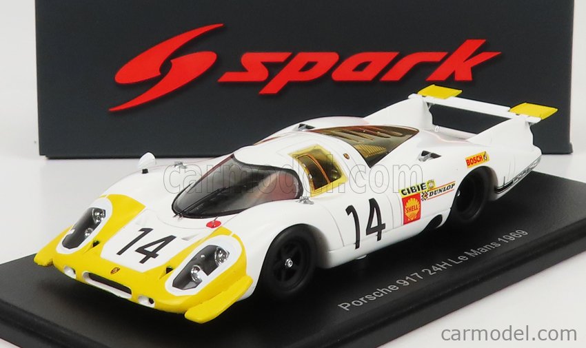 SPARK-MODEL S9747 Масштаб 1/43 | PORSCHE 917LH 4.5L TEAM PORSCHE SYSTEM ...