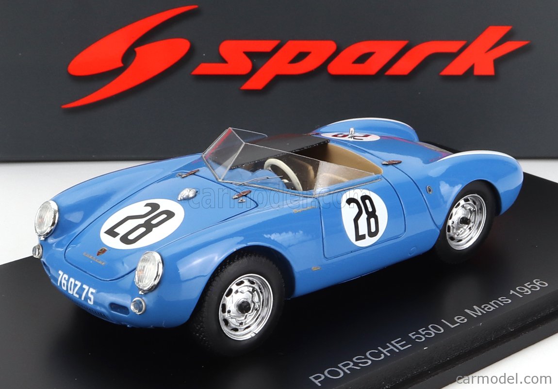 SPARK-MODEL S9718 Масштаб 1/43 | PORSCHE 550 RS SPIDER TEAM G.OLIVIER N ...