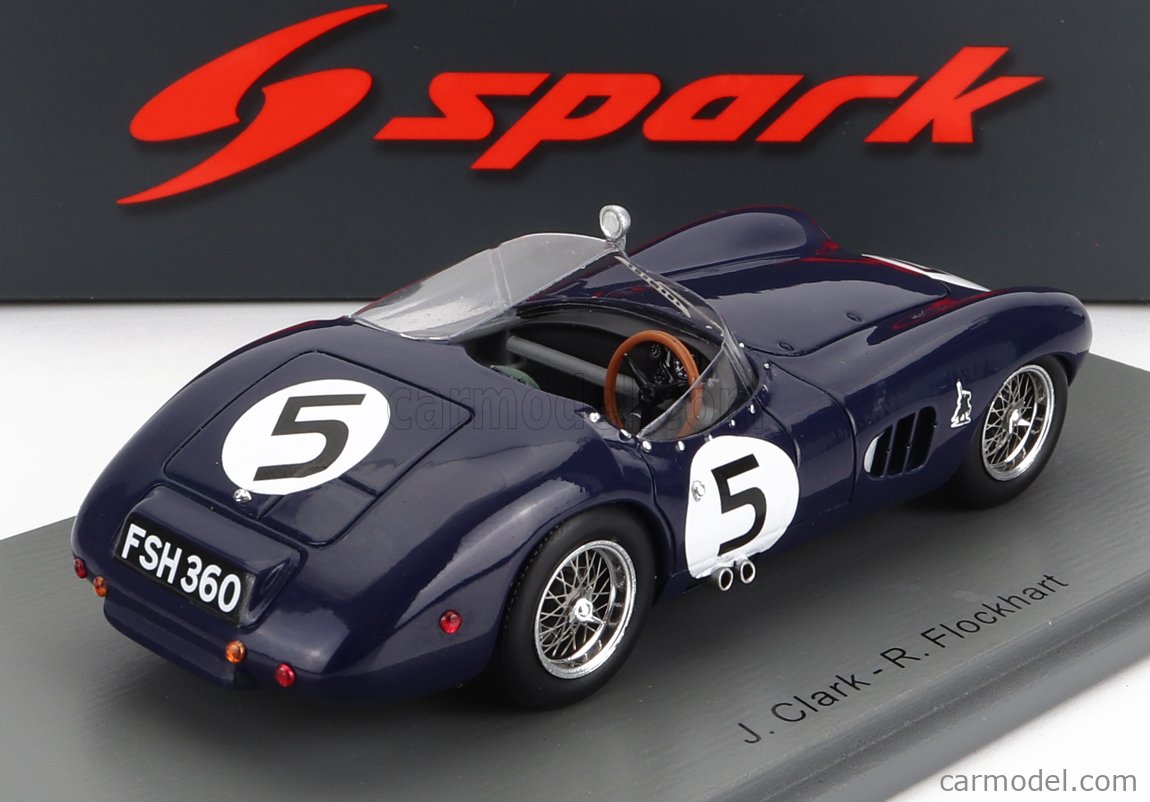SPARK-MODEL S2404 Escala 1/43 | ASTON MARTIN DBR1 SPIDER 3.0L S6 TEAM ...