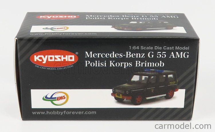 KYOSHO K07021H2 Scale 1/64 | MERCEDES BENZ G-CLASS G55 AMG POLISI 2018 ...