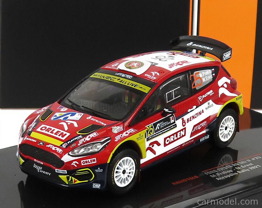 IXO-MODELS RAM816LQ Scale 1/43 | FORD ENGLAND FIESTA R5 MKII N 25 RALLY ...