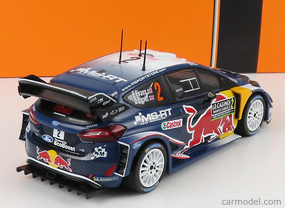 IXO-MODELS 24RAL014B Scale 1/24 | FORD ENGLAND FIESTA WRC RED BULL N 2 ...