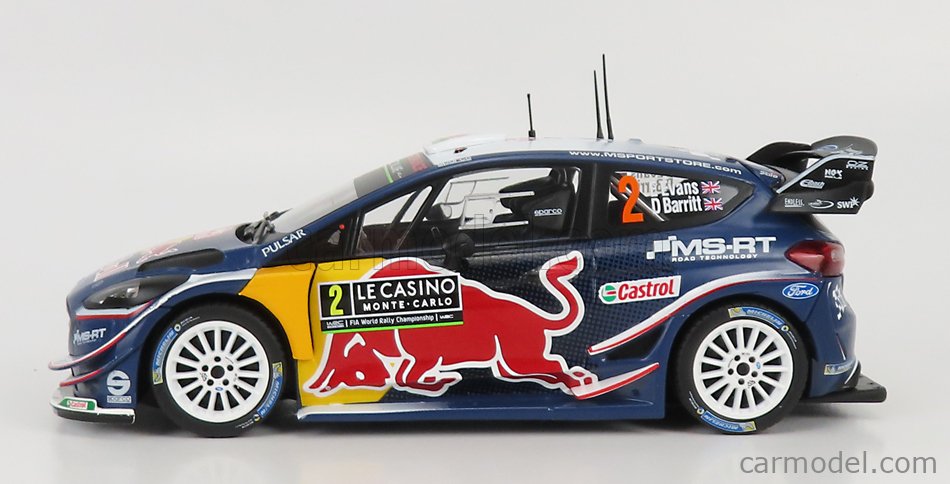 IXO-MODELS 24RAL014B Scale 1/24 | FORD ENGLAND FIESTA WRC RED BULL N 2 ...