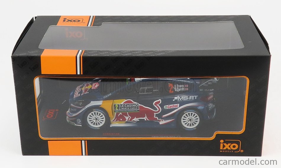 IXO-MODELS 24RAL014B Scale 1/24 | FORD ENGLAND FIESTA WRC RED BULL N 2 ...