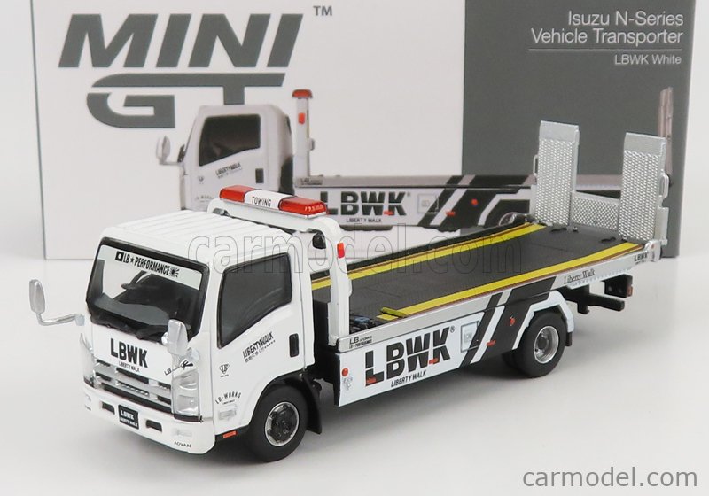 MINI-GT MGT00356-R Scale 1/64 | ISUZU N-SERIES TRUCK LBWK 1993 SOCCORSO ...