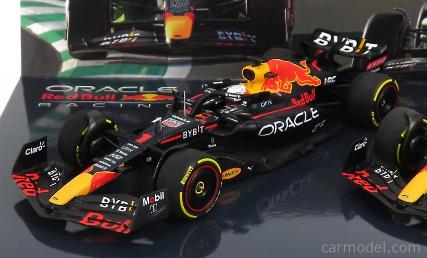 MINICHAMPS 447221101 Scala 1/43 | RED BULL F1 SET 2X RB18 TEAM ORACLE ...