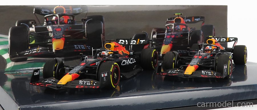 MINICHAMPS 447221101 Escala 1/43 | RED BULL F1 SET 2X RB18 TEAM ORACLE ...