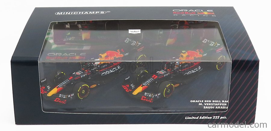 MINICHAMPS 447221101 Escala 1/43 | RED BULL F1 SET 2X RB18 TEAM ORACLE ...