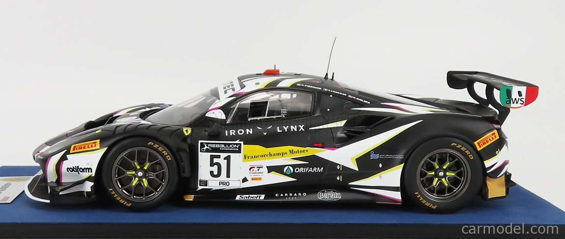 LOOKSMART LS18RC015 Scale 1/18 | FERRARI 488 GT3 EVO IRON LYNX TEAM N ...