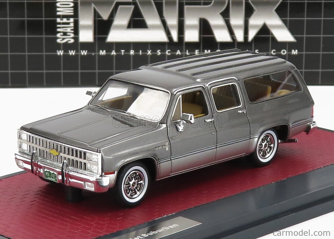 MATRIX SCALE MODELS MX20302-413 Scale 1/43 | CHEVROLET SUBURBAN 1981 ...