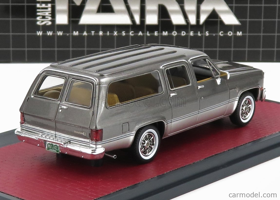 MATRIX SCALE MODELS MX20302-413 Scale 1/43 | CHEVROLET SUBURBAN 1981 ...