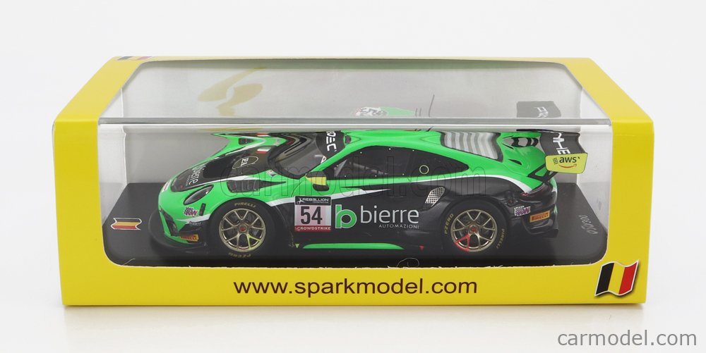 SPARK-MODEL SB533 Scale 1/43 | PORSCHE 911 991-2 GT3 R TEAM DINAMIC ...