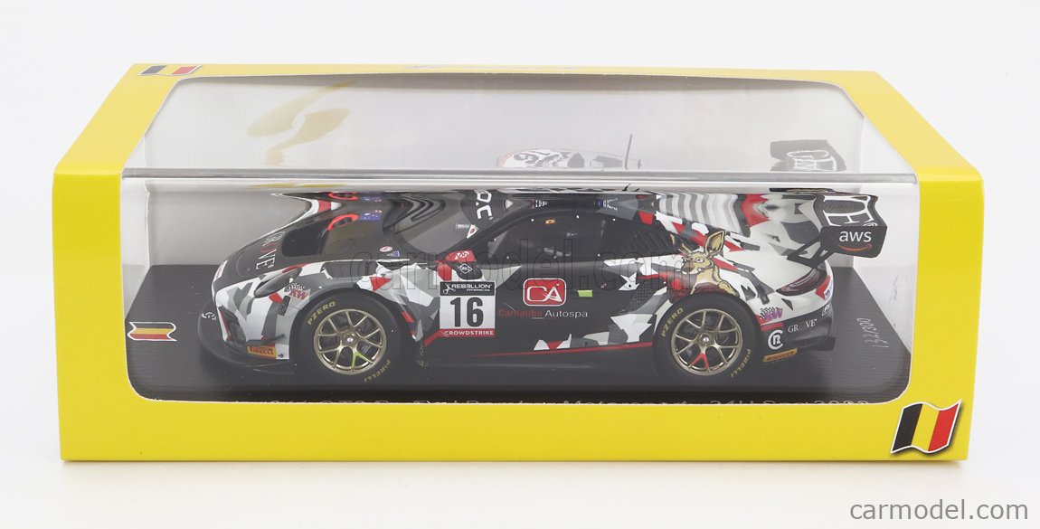 SPARK-MODEL SB530 Масштаб 1/43 | PORSCHE 911 991-2 GT3 R TEAM EARL ...