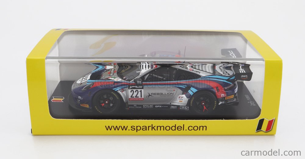 SPARK-MODEL SB529 Escala 1/43 | PORSCHE 911 991-2 GT3 R TEAM GPX ...