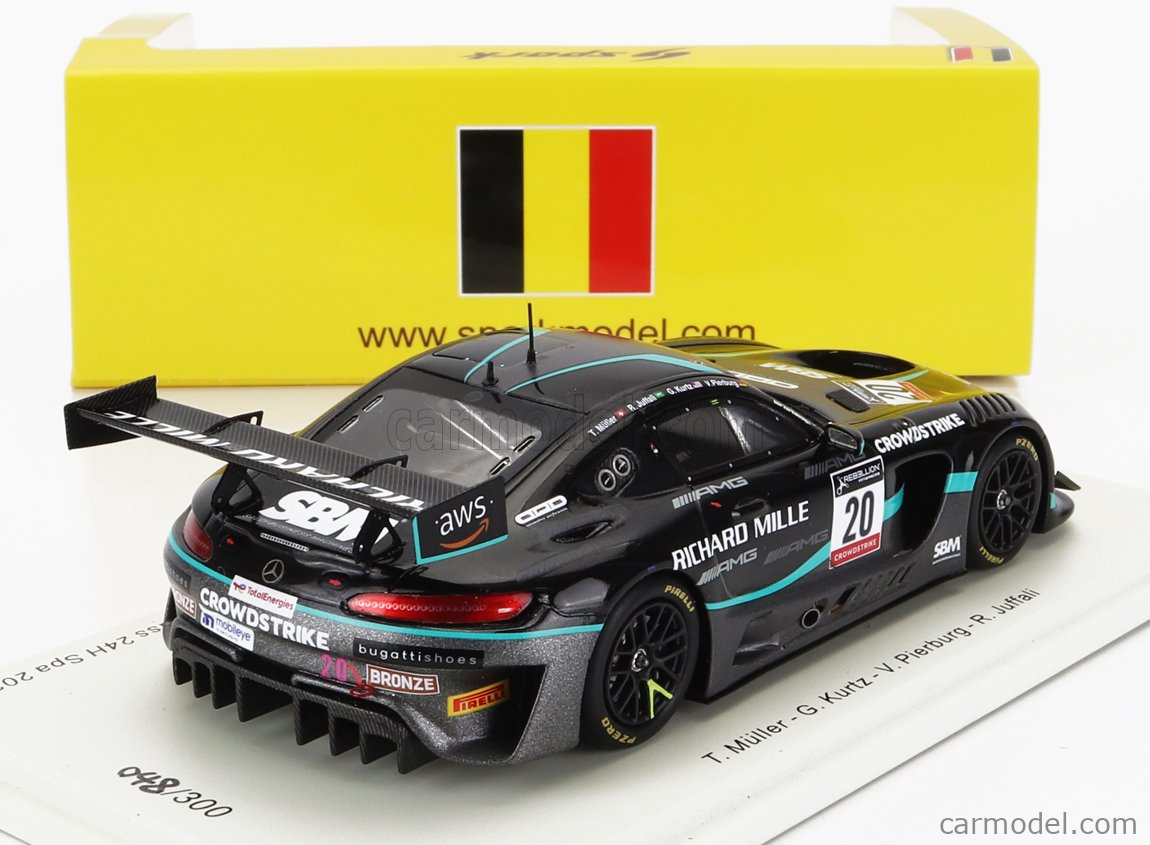 SPARK-MODEL SB520 Scale 1/43 | MERCEDES BENZ GT3 AMG TEAM SPS ...