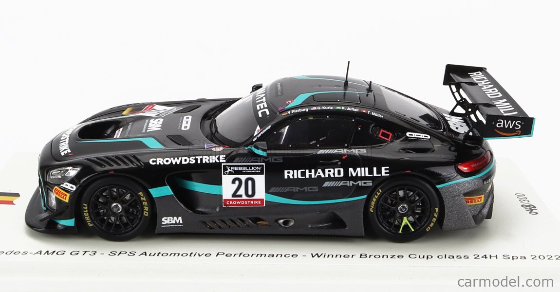SPARK-MODEL SB520 Scale 1/43 | MERCEDES BENZ GT3 AMG TEAM SPS ...