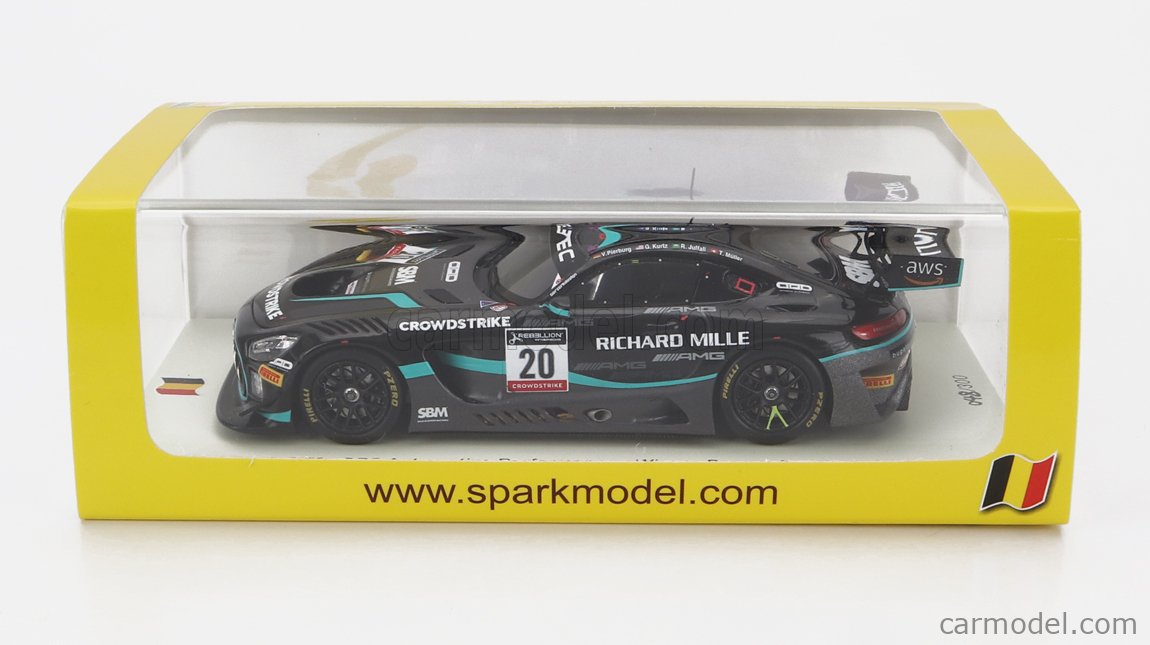 SPARK-MODEL SB520 Scale 1/43 | MERCEDES BENZ GT3 AMG TEAM SPS ...