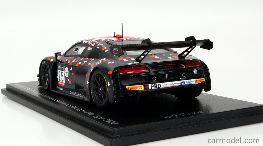 SPARK-MODEL SB512 Scale 1/43 | AUDI R8 LMS GT3 TEAM SAINTELOC RACING N 25 24h SPA 2022 L.LEGERET ...