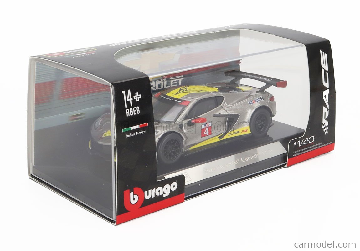 BURAGO 18-38312 Echelle 1/43 | CHEVROLET C8.R 6.2L V8 TEAM CORVETTE ...