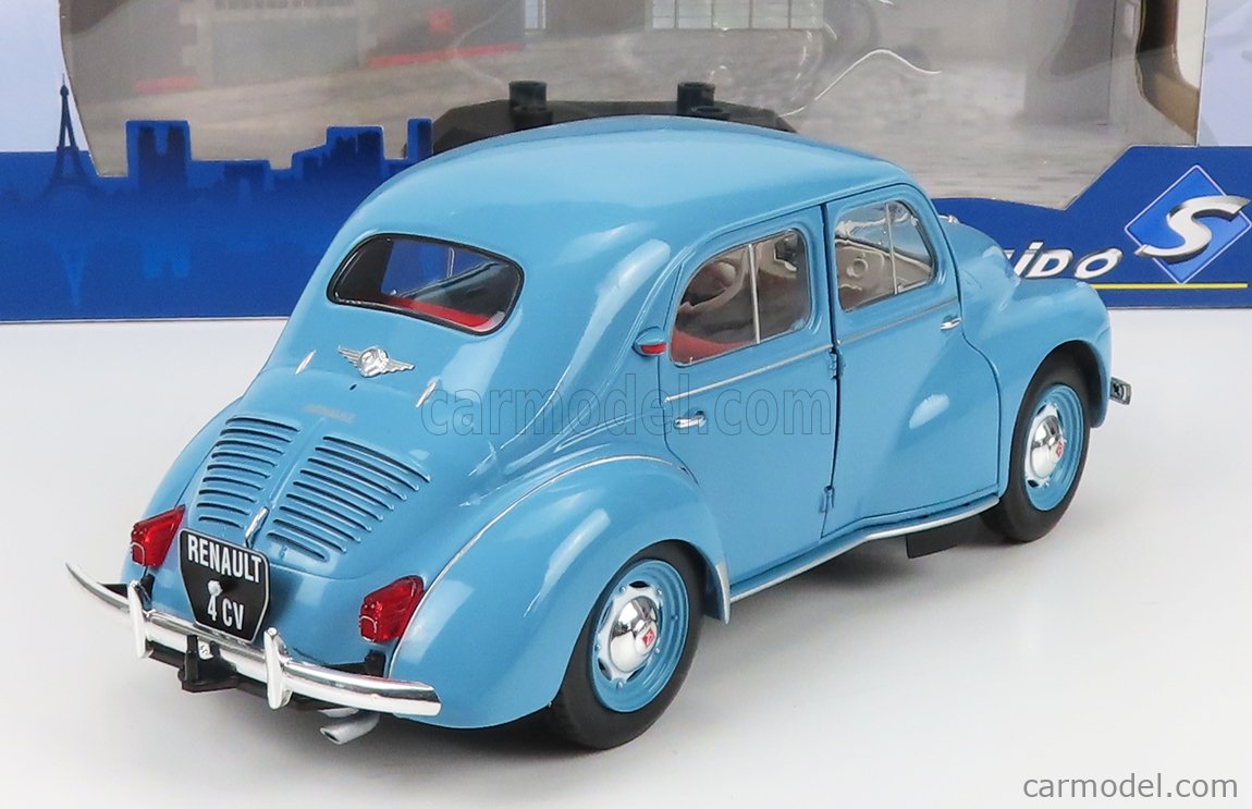 SOLIDO 1806604 Scale 1/18 | RENAULT 4CV 1956 BLUE