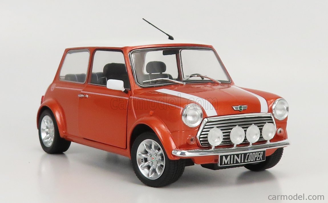 SOLIDO 1800609 Escala 1/18 | MINI COOPER SPORT 1997 ORANGE