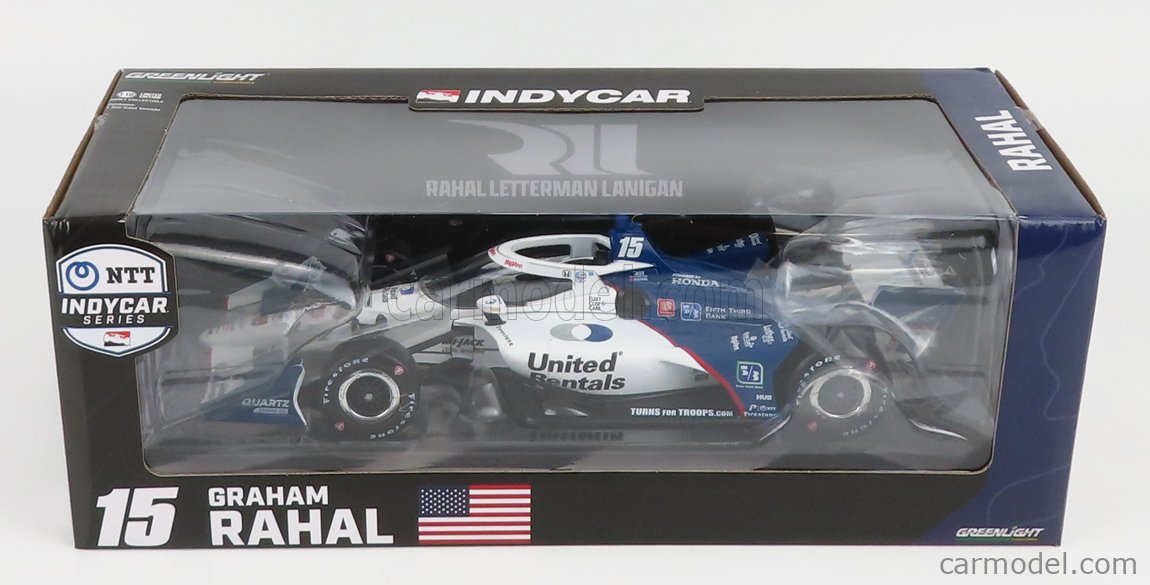 GREENLIGHT 11154 Scale 1/18 | HONDA TEAM LETTERMAN LANIGAN RACING N 15 ...