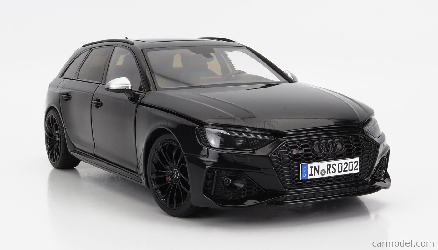 NZG VAKW-0402 Scala 1/18 | AUDI A4 RS4 AVANT SW STATION WAGON 2020 BLACK