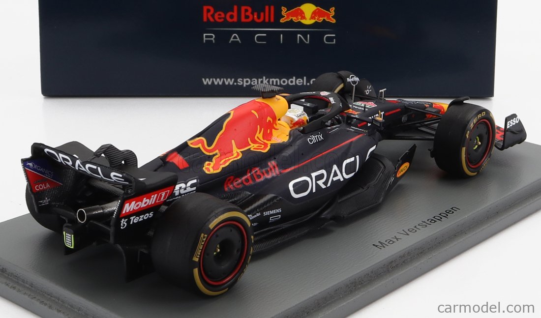 SPARK-MODEL S8547 Scale 1/43 | RED BULL F1 RB18 TEAM ORACLE RED BULL RACING N 1 WINNER BELGIUM ...