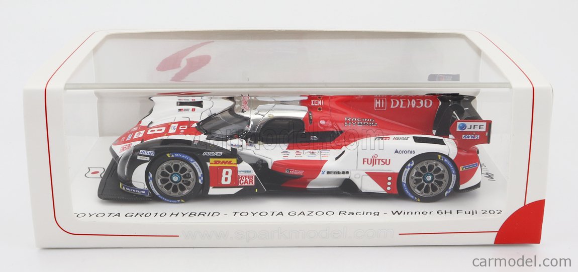 SPARK-MODEL SJ103 Масштаб 1/43 | TOYOTA GR010 3.5L TURBO HYBRID V6 TEAM ...
