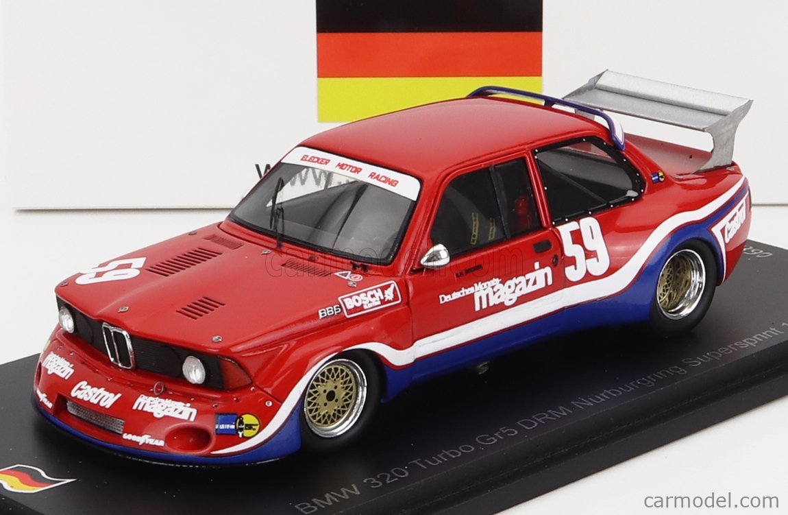 SPARK-MODEL SG833 Scale 1/43 | BMW 3-SERIES 320 TURBO Gr.5 N 59 ...