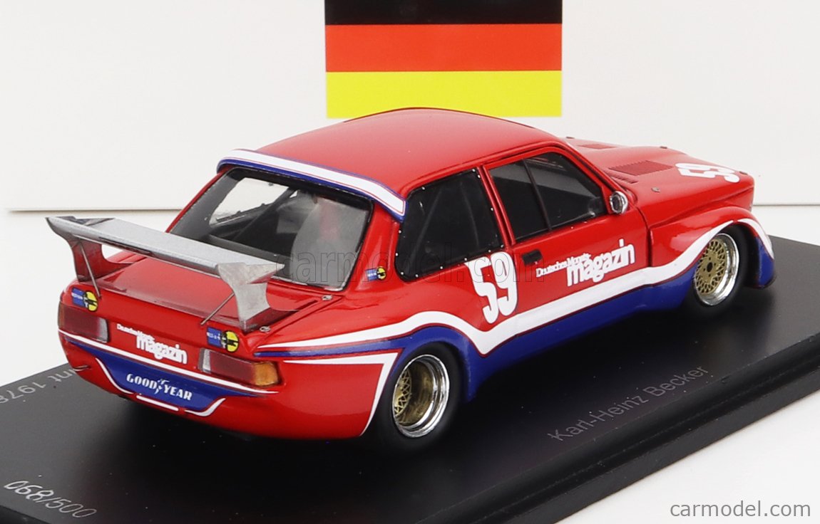SPARK-MODEL SG833 Scale 1/43 | BMW 3-SERIES 320 TURBO Gr.5 N 59 ...