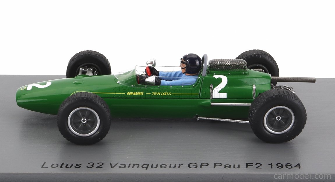 SPARK-MODEL SF286 Scale 1/43 | LOTUS F2 TYPE 32 N 2 WINNER PAU GP 1964 ...